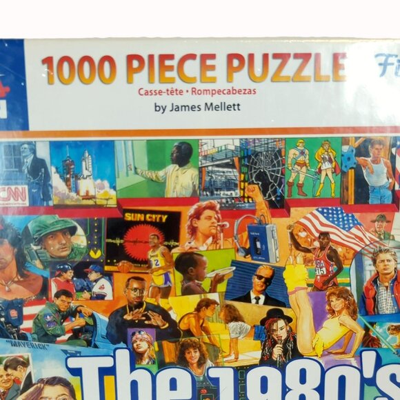 White Mountain | Toys | White Mountain 00 Piece Puzzle The 1980s By ...